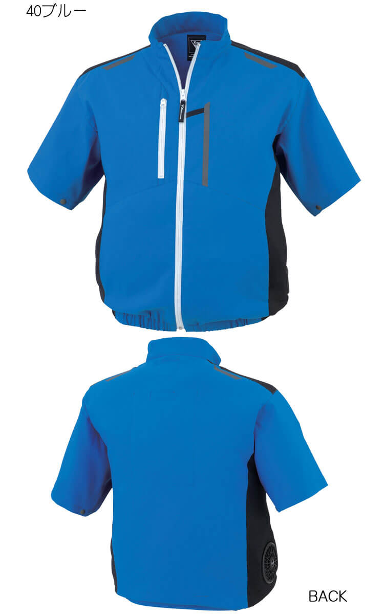 【楽天市場】空調服 ジーベック XEBEC 半袖ブルゾン(ファンなし) XE98027 サイズSS～LL 2022年春夏新作：ミチオショップ