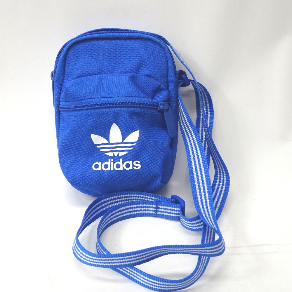 【楽天市場】アディダス ポーチ スマホケース 斜めがけ 肩掛け ミニポーチ IS4370 ブルー【質みなみ・二又瀬店】【質屋】 adidas ...