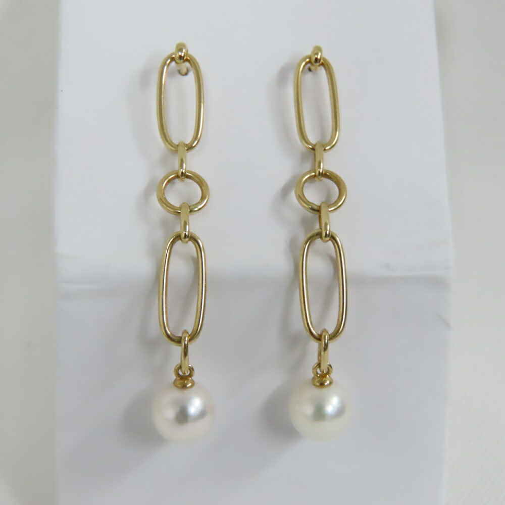 【楽天市場】ミキモト ピアス K18YG M Code レディース 4.2g MIKIMOTO 美品 【質みなみ・高砂店】【質屋】 MIKIMOTO 【中古】 Ts560681：質みなみ