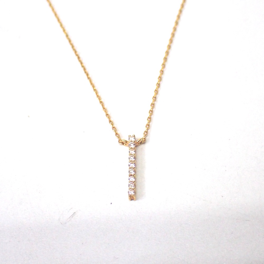 【楽天市場】エテ ネックレス K18 FD:0.03ct ゴールド【質みなみ・二又瀬店】【質屋】 ete 【中古】 FtTh980938：質みなみ