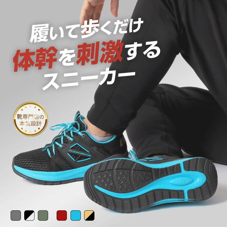 【楽天市場】体幹強化 スニーカー 超幅広 4E ローカット メンズ 運動靴 EVOLVI エボルビー エボルヴィEV-1001 EV-2002 ...