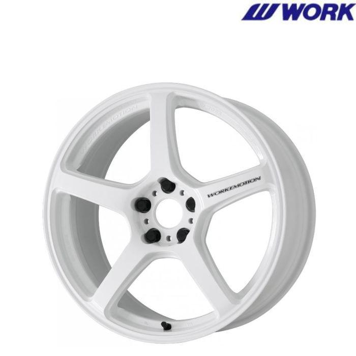 【楽天市場】17インチ 5穴 100 114.3 7J 8J 9J WORK EMOTION T5R アイスホワイト ホイール単品 4本セット：タイヤ・ホイール専門店 ミクスト