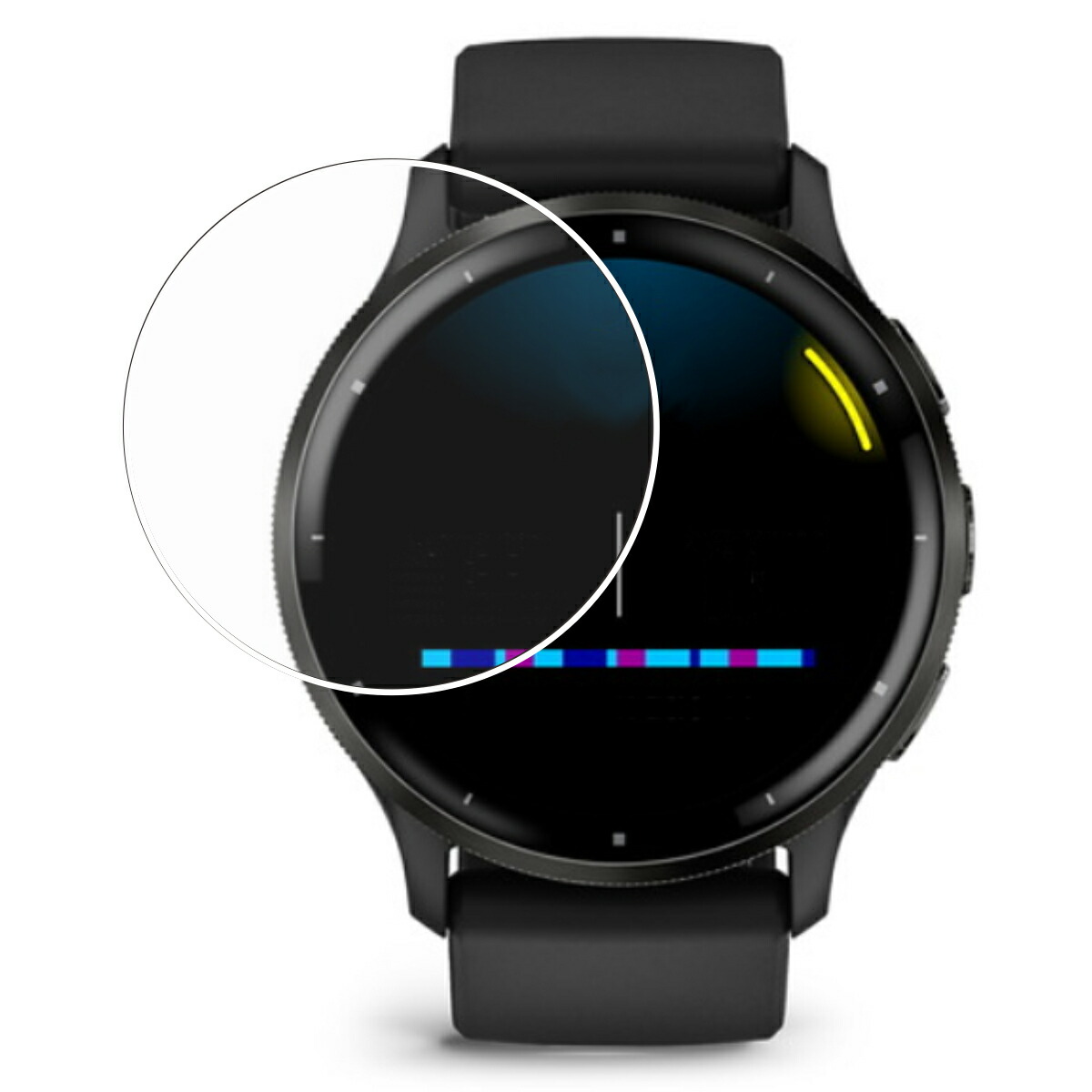 【楽天市場】【2枚セット】Garmin Venu 3 用 超撥水 すべすべ 抗菌 抗ウイルス クリア タイプ 液晶 保護 フィルム ★ ...