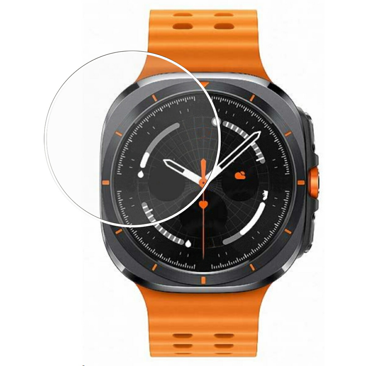 【楽天市場】【4枚セット】サムスン Galaxy Watch Ultra 用 安心の5大機能 衝撃吸収 ブルーライト カット 液晶 保護 ...