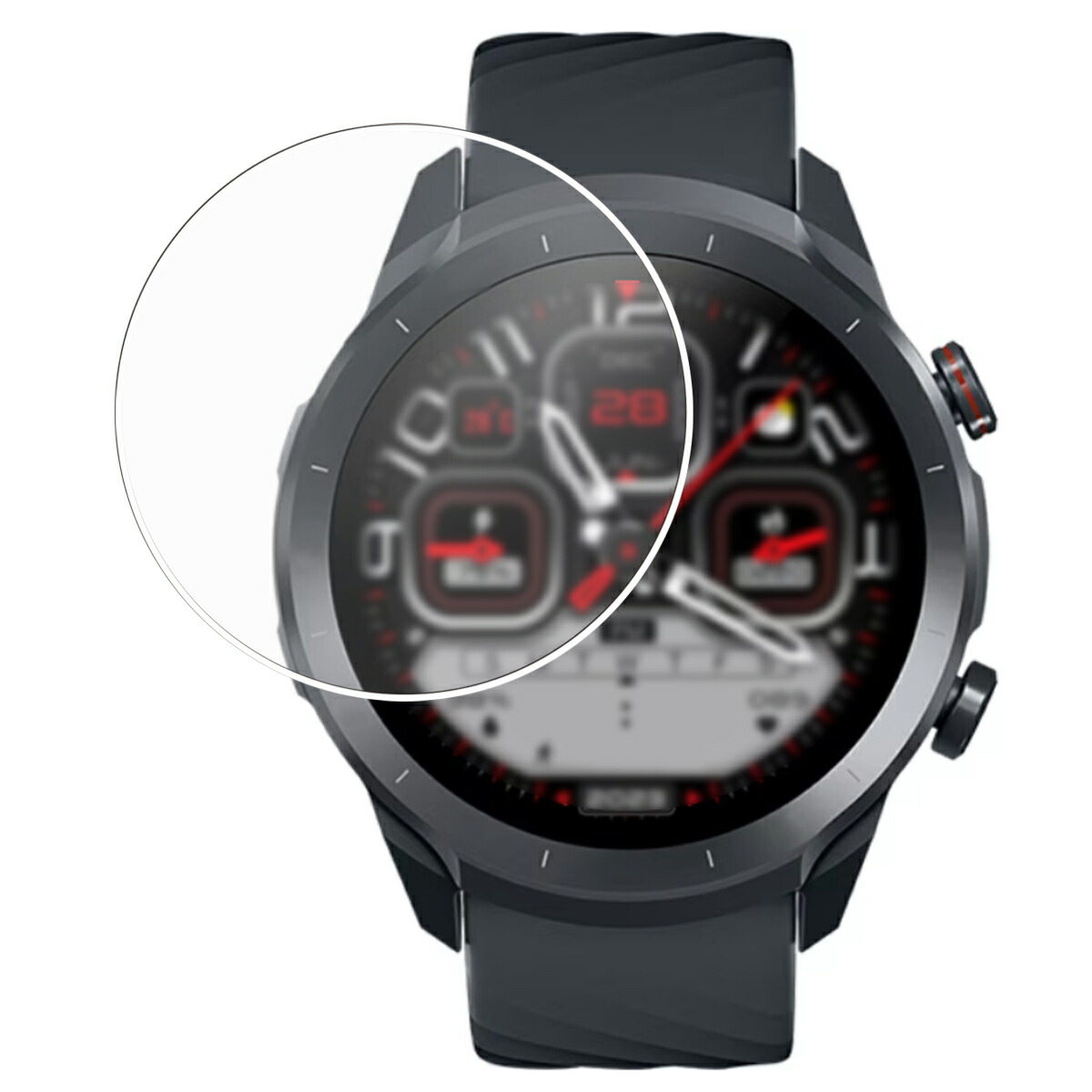 【楽天市場】【4枚セット】Mibro A2 用【 防曇 クリア 】 液晶 保護 フィルム ★ ミブロ エーツー：モバイルマスター