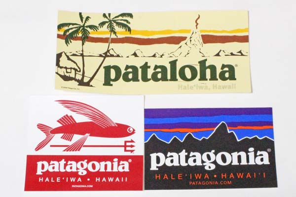 【楽天市場】【期間限定ポイント5倍】訳あり パタゴニア ステッカー ハレイワ ハワイ 3種セット PATAGONIA HALEIWA ...