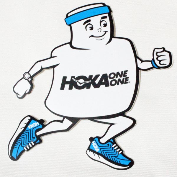 【楽天市場】希少 ホカ オネオネ ステッカー HOKA ONE ONE STICKER 走る マシュマロ 男 非売品 キャンペーン シール ...