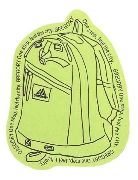【楽天市場】グレゴリー バックパック ステッカー GREGORY LOGO STICKER LM アウトドア キャンプ リュック カスタム ...
