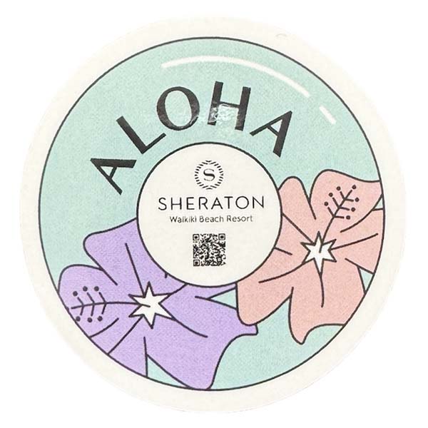 【楽天市場】シェラトン ワイキキ ビーチリゾート ステッカー SHERATON WAIKIKI STICKER ハワイ HAWAII ホテル ...