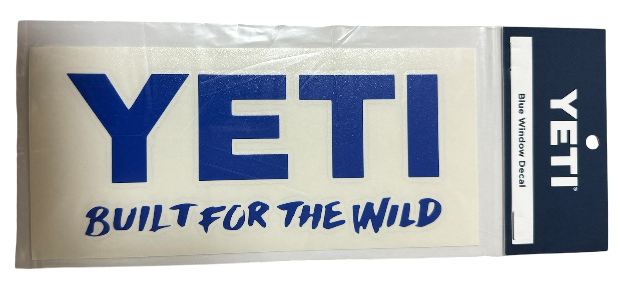 【楽天市場】イエティ ロゴ カッティング ステッカー 青 YETI WINDOW DECAL ブルー 転写 シール デカール クーラー ...
