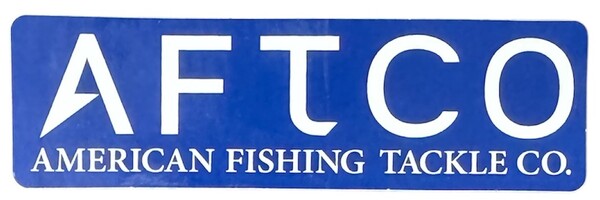 【楽天市場】アフコ ロゴ ステッカー AFTCO American Fishing Tackle Company STICKER 青 シール ...