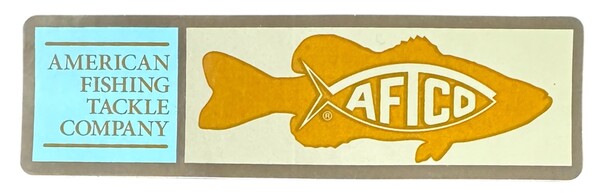 【楽天市場】【期間限定ポイント10倍】アフコ ロゴ ステッカー AFTCO American Fishing Tackle Company ...
