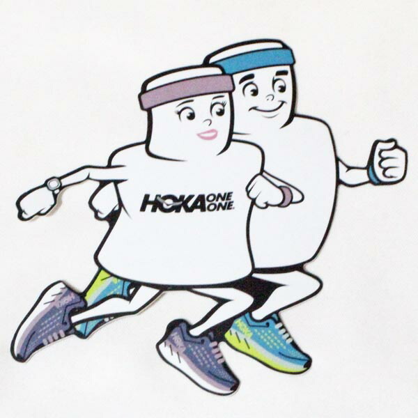 【楽天市場】希少 ホカ オネオネ ステッカー HOKA ONE ONE STICKER 走る マシュマロ 男 女 横 非売品 キャンペーン ...