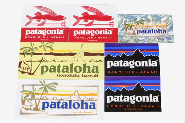 【楽天市場】訳あり パタゴニア ステッカー ホノルル ハワイ 7種セット PATAGONIA HONOLULU HAWAII STICKERS ...