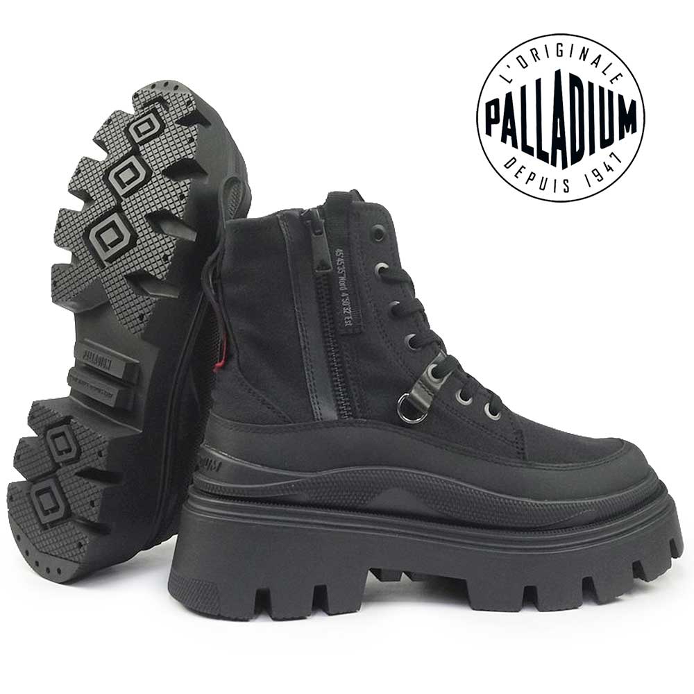 【楽天市場】パラディウム スニーカー レディース PALLASQUAD ZIP TX 99532 厚底 ジップ サイドジップ ジッパー ...