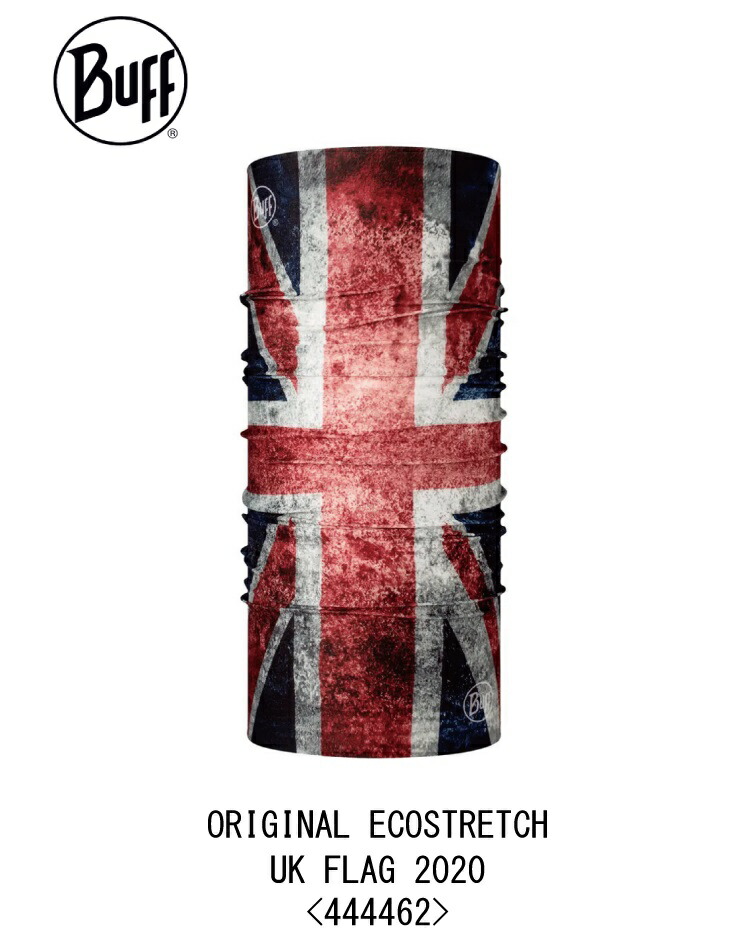 【楽天市場】BUFF バフ ORIGINAL ECOSTRETCH 444462 UK FLAG 2020/フリーサイズ/UPF50 ...