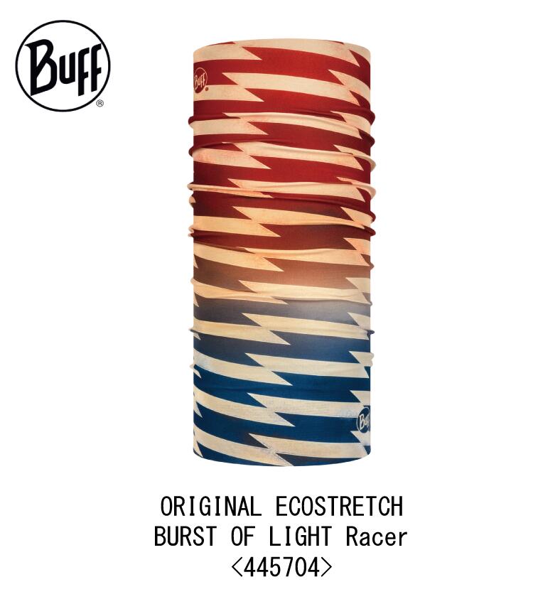 【楽天市場】【BUFF】バフ ORIGINAL ECOSTRETCH エコストレッチ BURST OF LIGHT Racer 445704 ...
