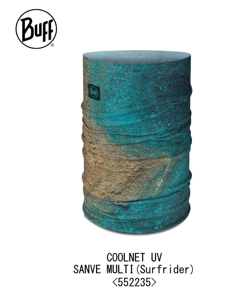 【楽天市場】【BUFF】バフ ネックチューブ COOLNET UV クールネット SANVE MULTI (Surfrider) 552235/2024SS/ランニングマスク/フェイスガード ...