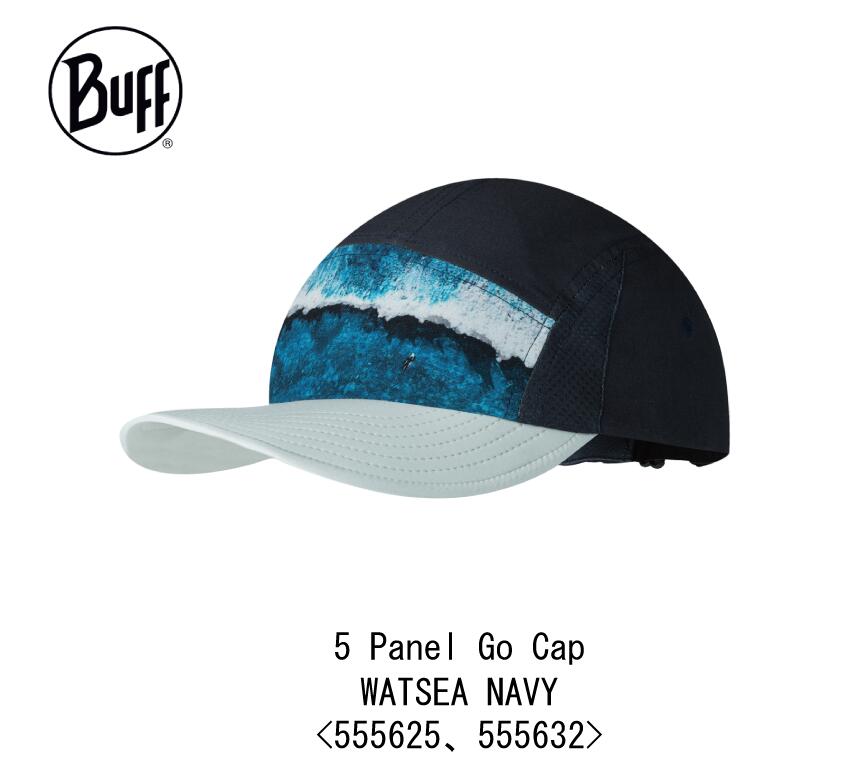 【楽天市場】【BUFF】バフ 5 PANEL GO CAP WATSEA NAVY (Surfrider) 5 パネルゴーキャップ ...