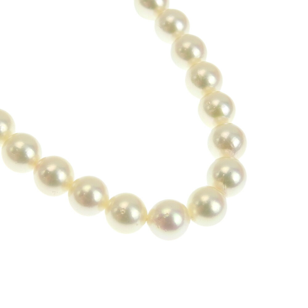 【楽天市場】【TASAKI】タサキ6.5-7mm 真珠×K14ホワイトゴールド 白 レディース ネックレス【中古】SAランク：質にしきの【ブランド販売・買取】