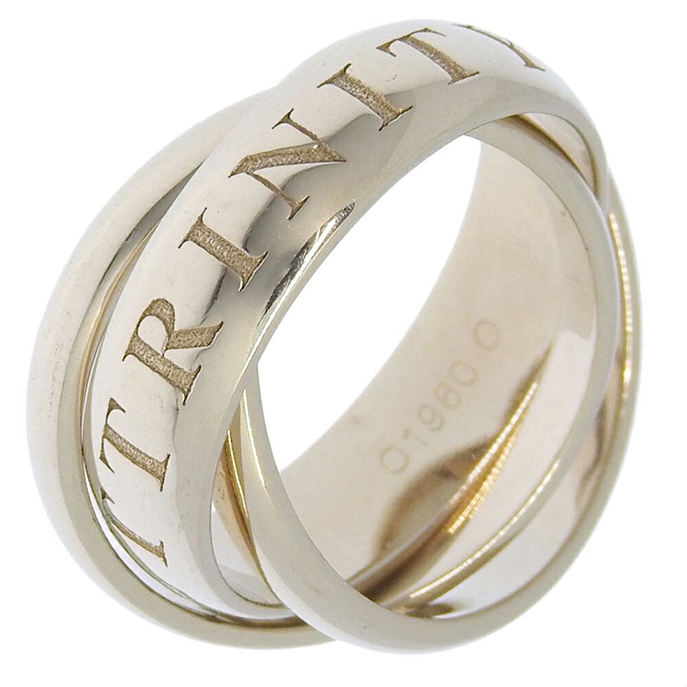 【楽天市場】【全商品ポイント5倍】カルティエ CARTIER トリニティ 11号 リング・指輪 1998年クリスマス限定 TRINITY ...