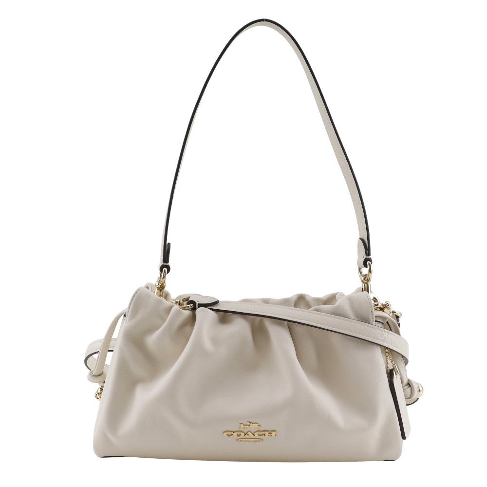 【楽天市場】コーチ COACH フェイ ショルダーバッグ ドローストリング CT763 スムースレザー チョーク マグネットタイプ Fay ...