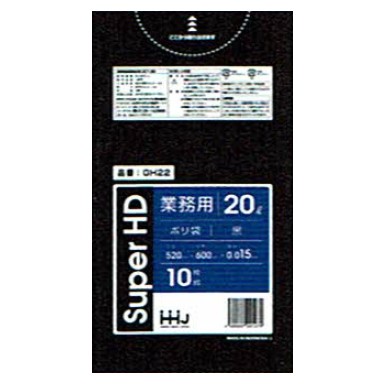 楽天市場】【法人様限定】ポリ袋 20L HDPE 0.012×520×600mm 半透明 30