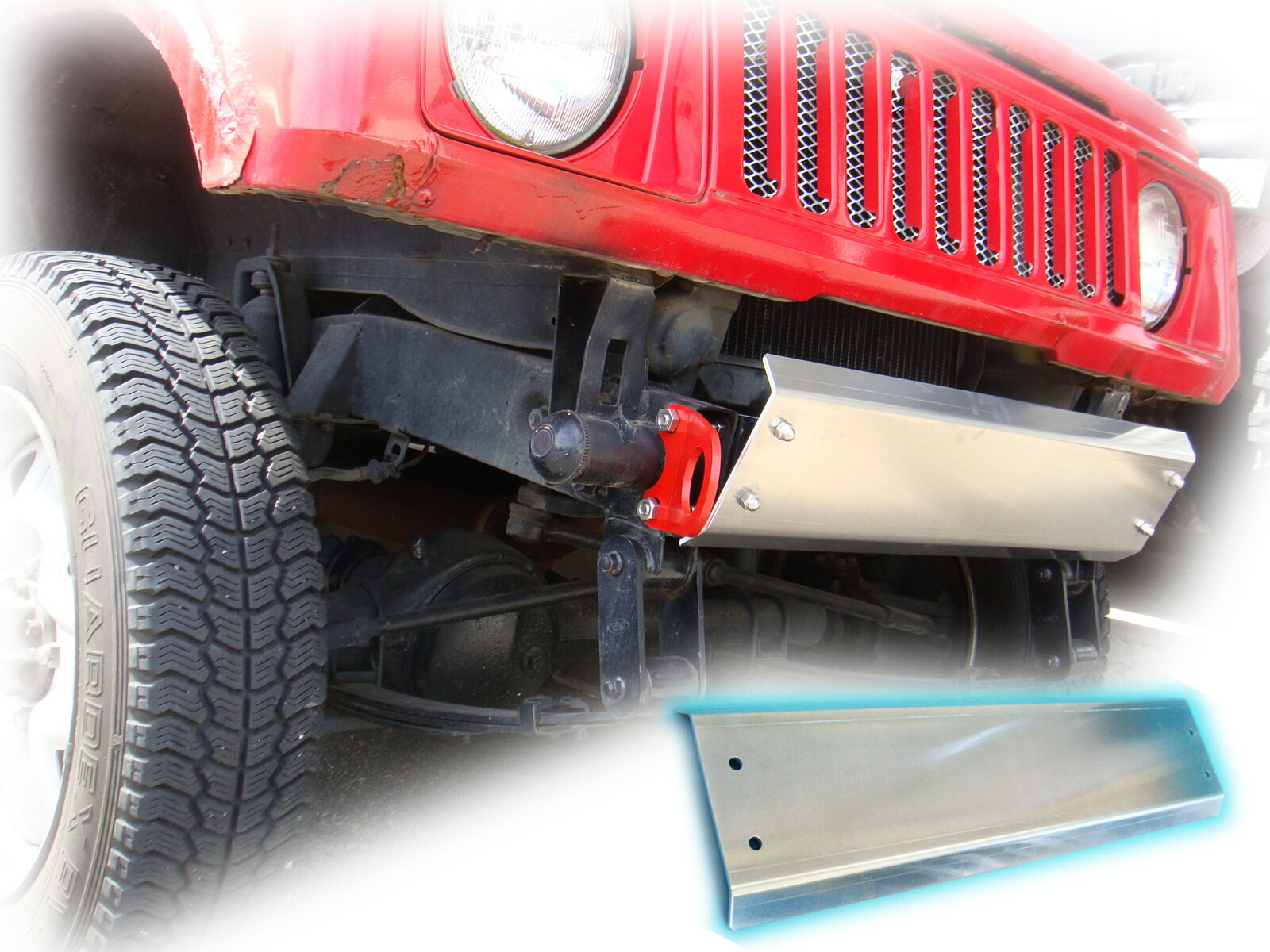 【楽天市場】ジムニー用アルミ製（4mm厚）スキッドフロントバンパー ジムニー ja11 適用車種：SJ30 JA71 JA11 JB31 JA12 JA22 NTS技研：NTS技研ジムニー ...