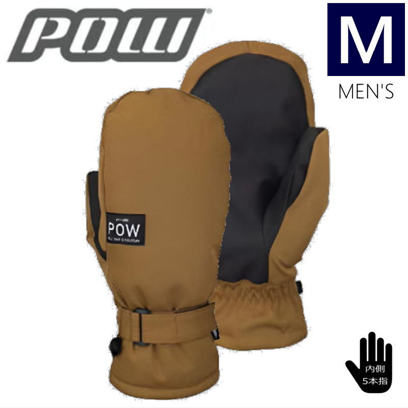楽天市場】23-24 POW Wayback GTX Short Mitt +WARM Black 2024 パウ