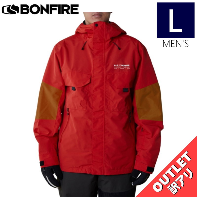 【楽天市場】【訳アリアウトレット】23-24 BONFIRE CONVECTION CORDURA JKT ｶﾗｰ:BONFIRE RED L ...