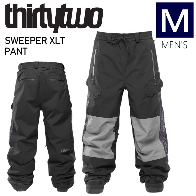 【楽天市場】24-25 THIRTYTWO SWEEPER XLT PNT ｶﾗｰ:BLACK Mｻｲｽﾞ サーティツー パンツ PANT ...