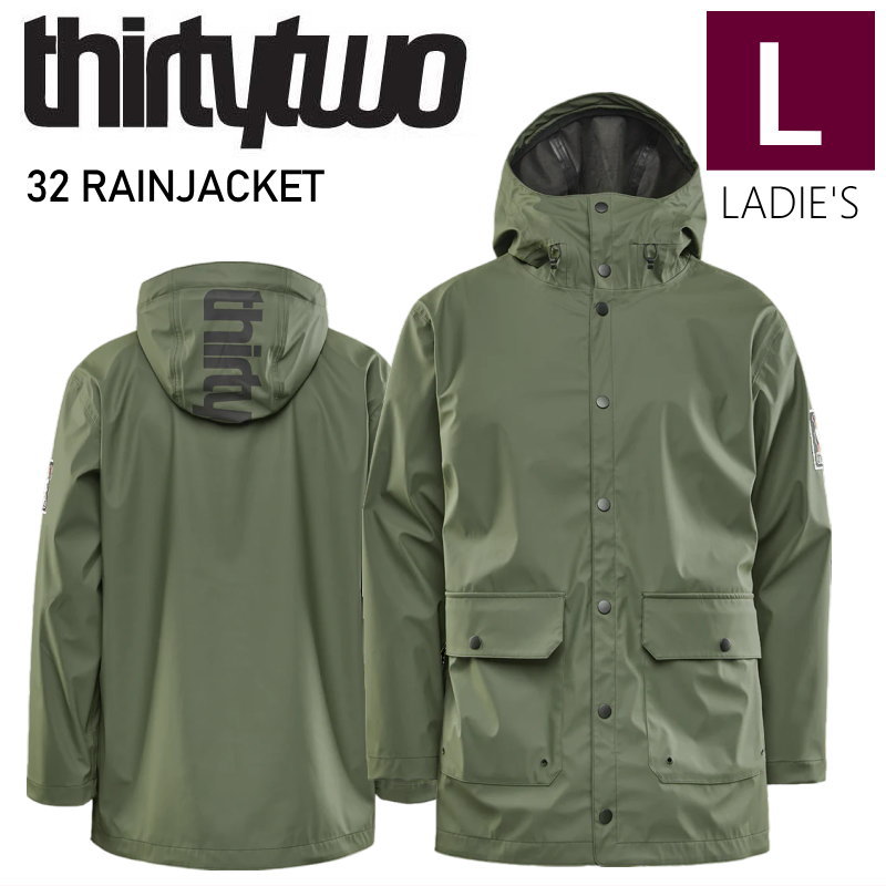 楽天市場】24-25 THIRTYTWO LIGHT ANORAK JKT ｶﾗｰ:MILITARY Lｻｲｽﾞ