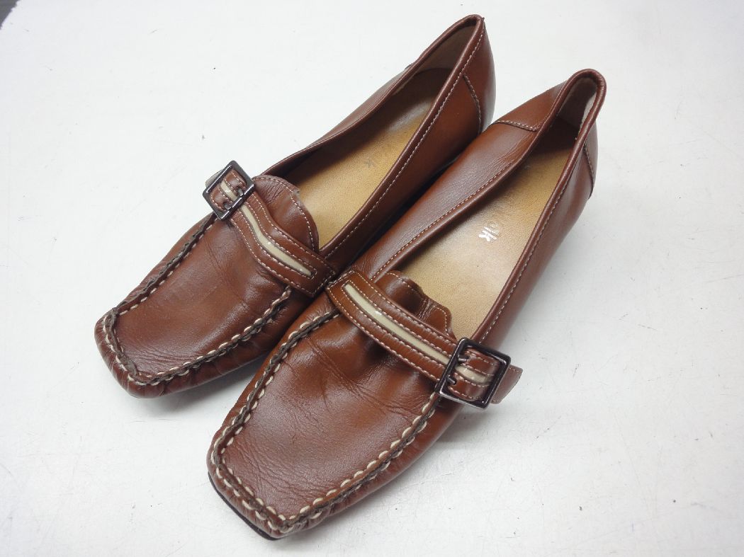 【楽天市場】Limber Walk 24.0cm バックル ストラップ スクエアトゥ ウェッジヒール ソール ローファー風 パンプス 6884 ...