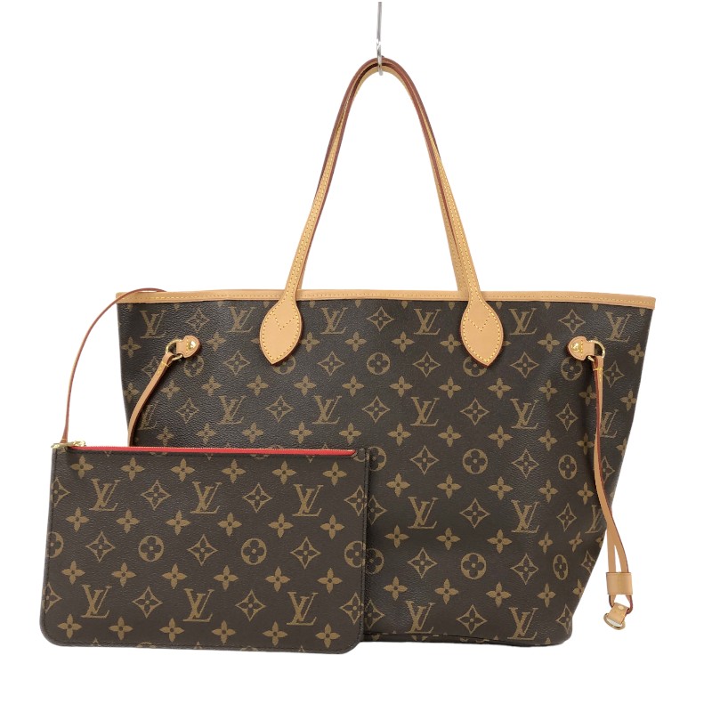 【楽天市場】ルイ・ヴィトン LOUIS VUITTON ネヴァーフルMM M41177 ブラウン モノグラム レディース トートバッグ【中古 ...