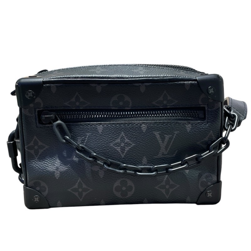 【楽天市場】ルイ・ヴィトン LOUIS VUITTON ミニソフトトランク M44735 モノグラム・エクリプス メンズ ショルダーバッグ ...