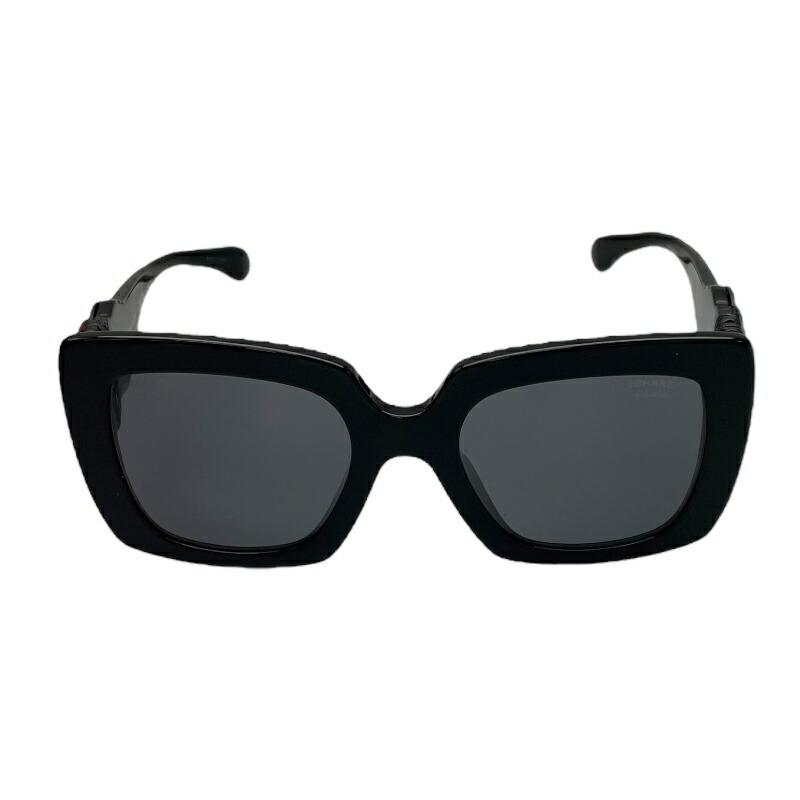 【楽天市場】シャネル CHANEL スクエアロゴ サングラス 5474-Q-A ブラック プラスチック レディース サングラス【中古 ...