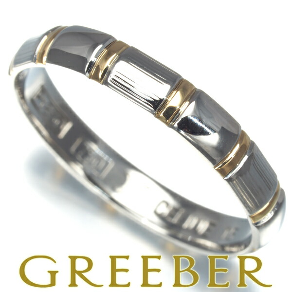 【楽天市場】セリーヌ リング コンビカラー 15号 K18YG/Pt850 Ring 指輪 【中古】BLJ/GENJ：グリーバー