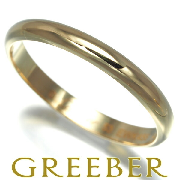 【楽天市場】Cartier カルティエ リング 1895 クラシックウェディング 2.5mm 53号 K18YG Ring 指輪 【中古 ...