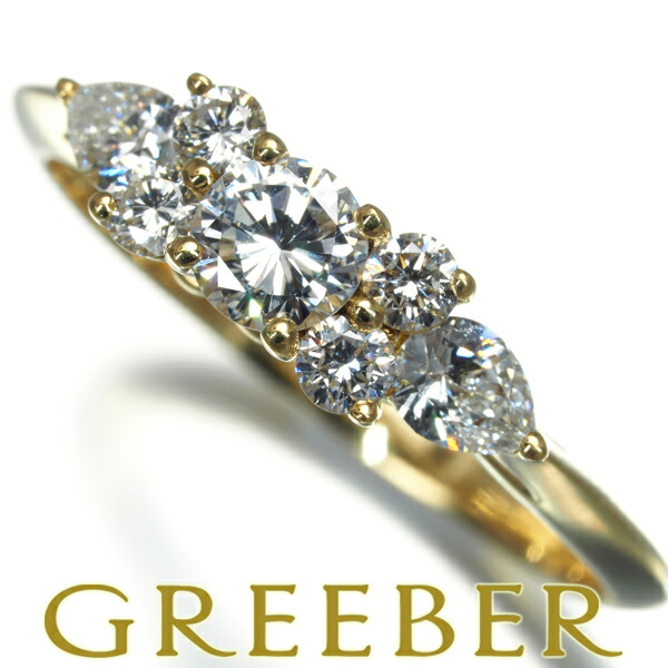 【楽天市場】Tiffany&Co. ティファニー リング ダイヤ ダイヤモンド セブンストーン 11号 K18YG Ring 指輪 【中古 ...