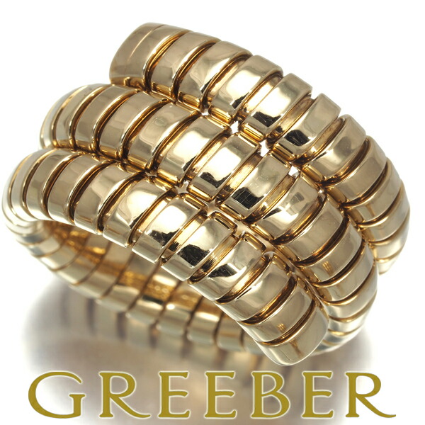 【楽天市場】ブルガリ リング トゥボガス 12.5号 K18YG 指輪 【中古】BLJ：グリーバー