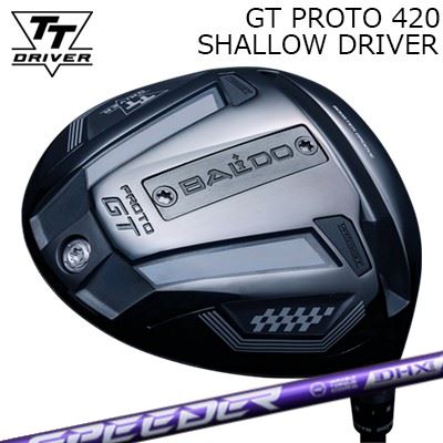 【楽天市場】カスタムクラブ 2025年モデル バルド TTドライバー GT プロト420 シャロー フジクラ スピーダー エヌエックス バイオレットBALDO TT DRIVER GT ...