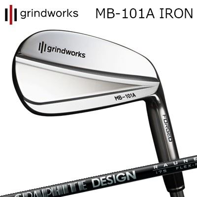 【楽天市場】カスタムクラブ グラインドワークス MB-101A 鍛造アイアン グラファイトデザイン ラウネ アイアン i60/i75 ...