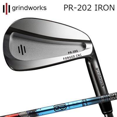 【楽天市場】カスタムクラブ グラインドワークス PR-202 鍛造CNCアイアン デザインチューニング ゼロソリッド アイアンGRINDWORKS PR-202 Forged CNC IRON ...