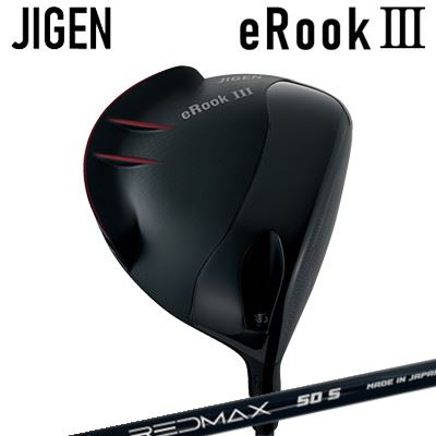 【楽天市場】カスタムクラブ ジゲン イールークスリー ドライバー ZY サムライ レッドマックスJIGEN eRook 3 Driver ...