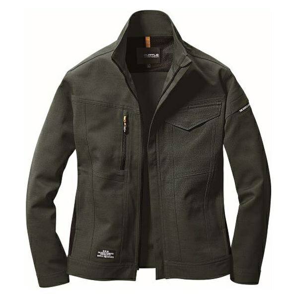 【楽天市場】【アウトレット品】 BURTLE バートル ジャケット ミルスグリーン 4L ユニセックス 作業着 ストレッチ 7301 sp-035-063：アウトレットコンビニ