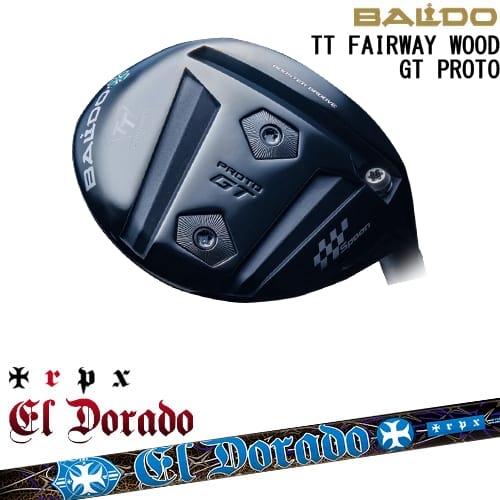 【楽天市場】【OVDカスタム】BALDO TT FAIRWAY WOOD GT PROTO フェアウェイウッド[FW]バルドBALDO EL・DORADO エルドラド TRPX：カスタムクラブ ...