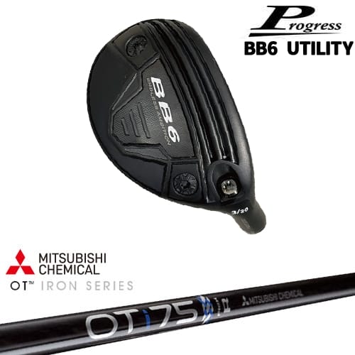 【楽天市場】【OVDカスタム】Progress BB6 Utility ユーティリティ[UT]プログレスProgress OT iron 三菱ケミカル：カスタムクラブ工房 OVDGOLF