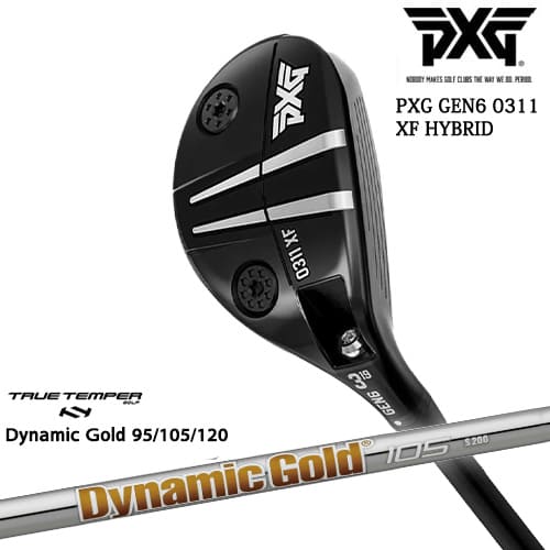 【楽天市場】【PXGならOVDGOLF！】PXG GEN6 0311 XF HYBRID ユーティリティ RH LH [UT]DynamicGold85 95 105 120 ダイナミック ...
