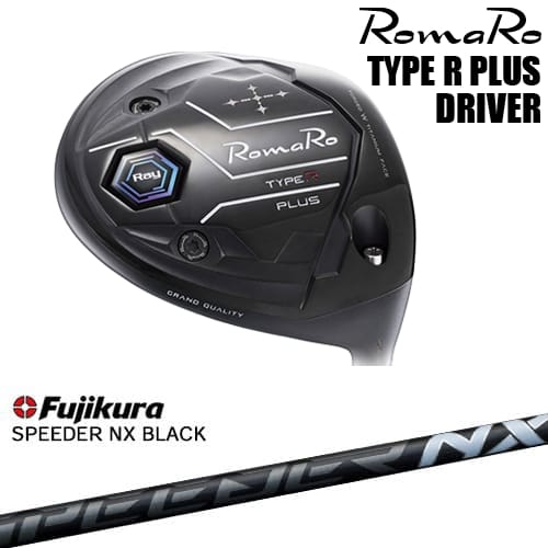 【楽天市場】【OVDカスタム】RomaRo Ray TYPE R PLUS DRIVER ドライバー[DW]ロマロROMARO SPEEDER NX BLACK Fujikura フジクラ ...