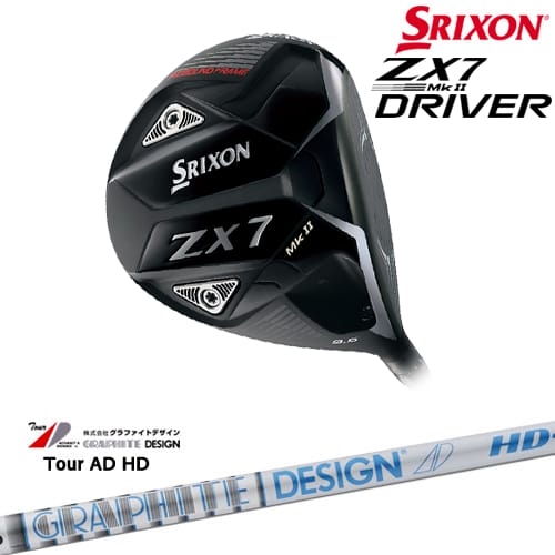 【楽天市場】【OVDカスタム】SRIXON ZX7 Mk2 ドライバー [DW]スリクソンSRIXON TOUR AD HD ツアーAD グラファイトデザイン：カスタムクラブ工房 OVDGOLF